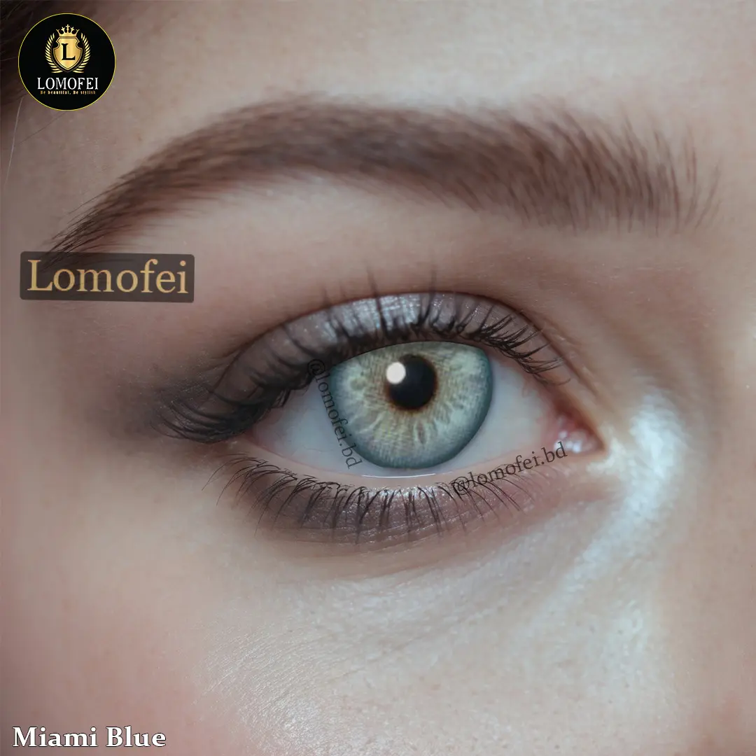 Ksseye Miami Blue Contact Lenses - Buy Eye Lens in Bangladesh