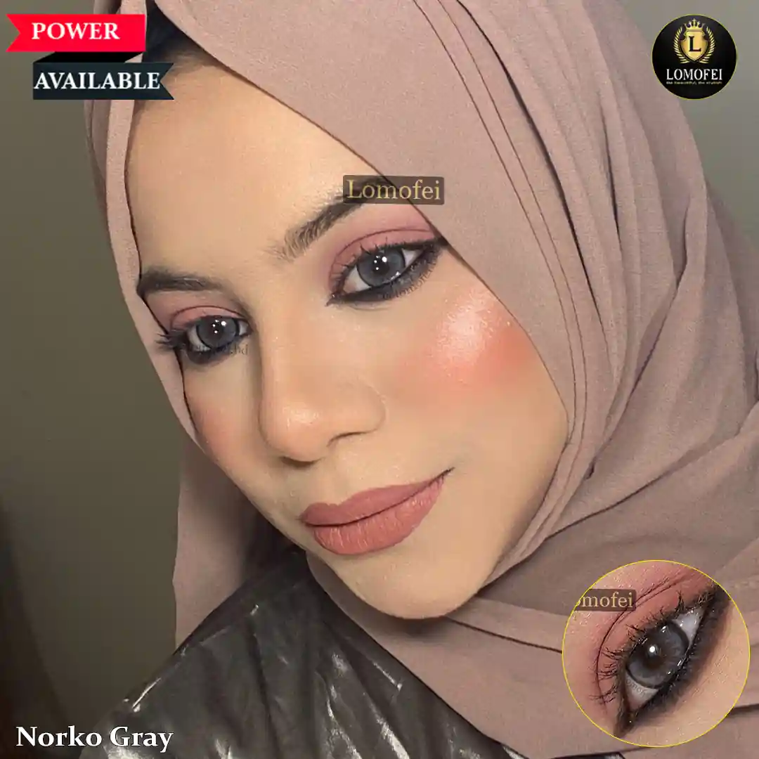 Ksseye Norko Diamond Gray Prescription Power Eye Contact Lens