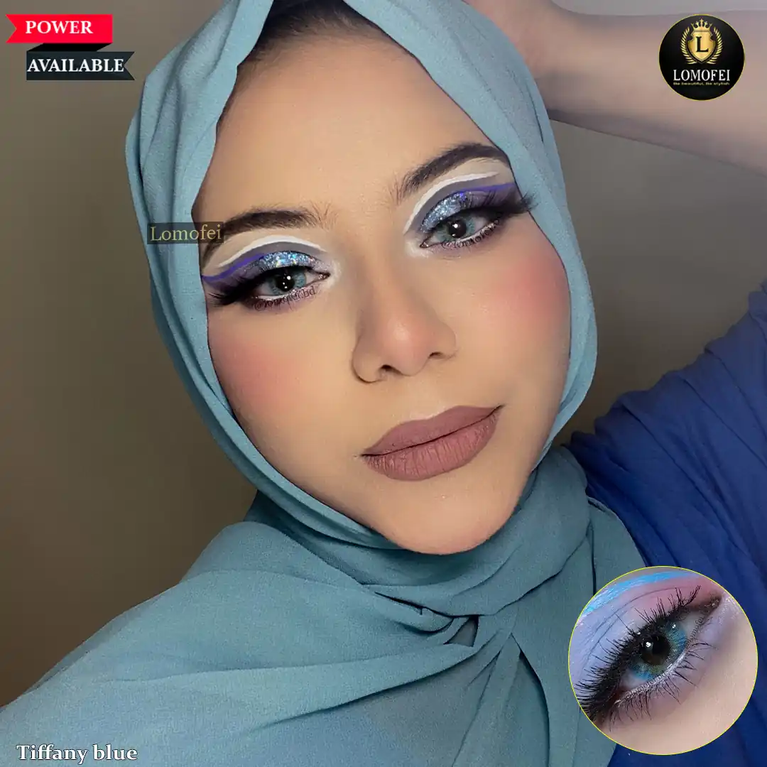 Dahab Tiffany Blue | Contact Lens